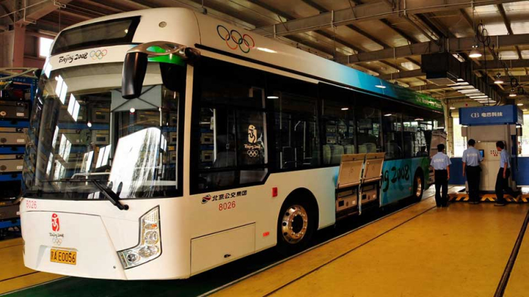 Le chinois CRRC va livrer 121 bus électriques à Dakar