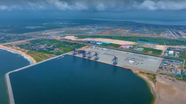 China Harbourt achève la construction du port en eau profonde de Lekki